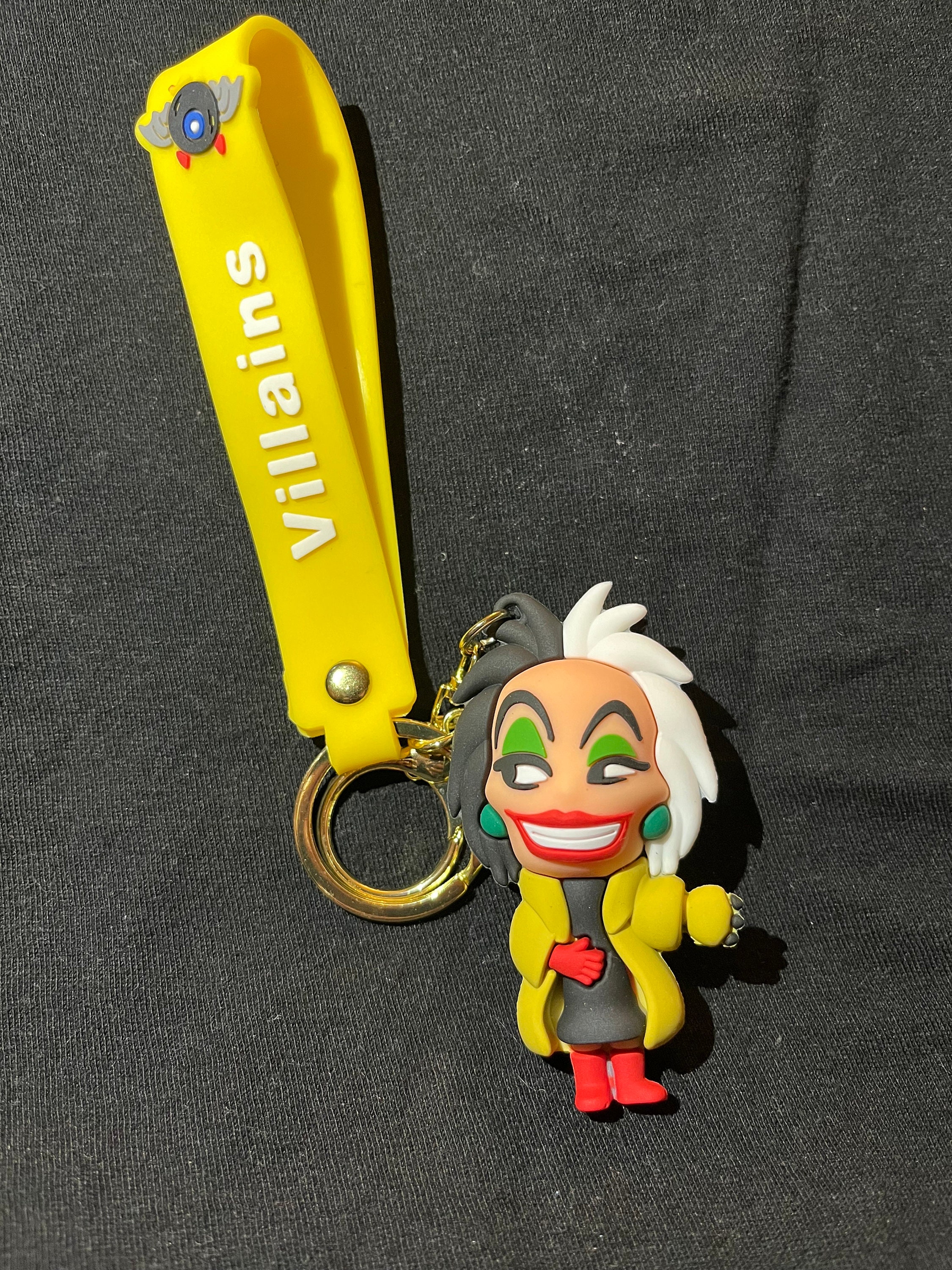 Cruella Devil Keychain - Etsy