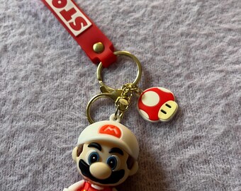 Mario Theme Keychain - Etsy