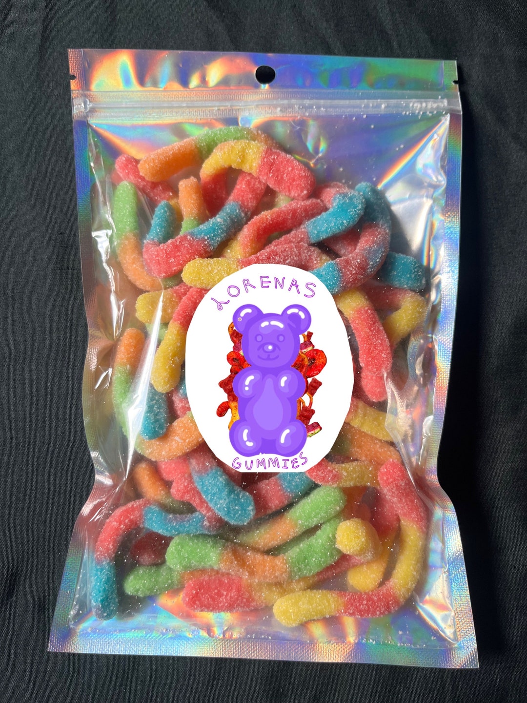 Gummie Worms - Etsy