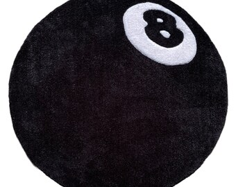 8 Ball Rug - Etsy
