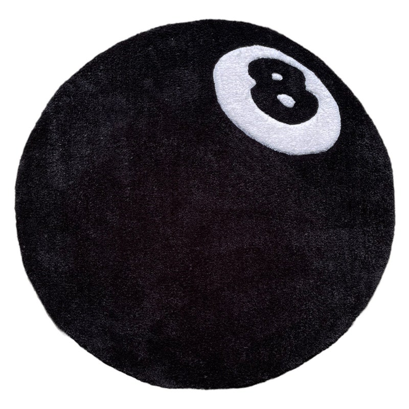 8 Ball Rug - Etsy