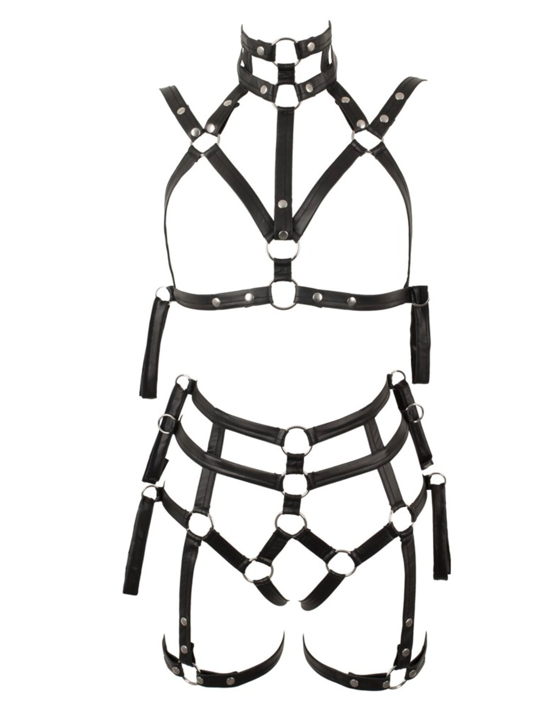 Bad Kitty Bondage Harness Set Etsy