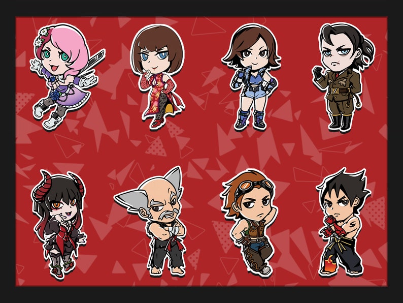 Tekken Keychains - Etsy