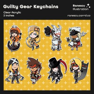 Guilty Gear Keychains - Etsy