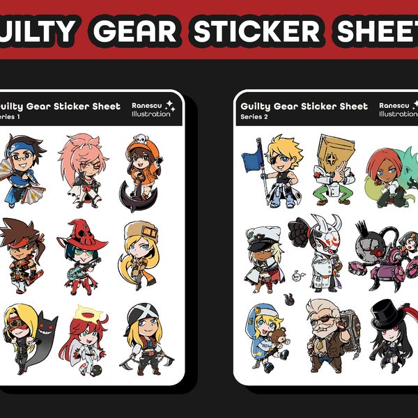 Bridget Guilty Gear Stickers - Etsy