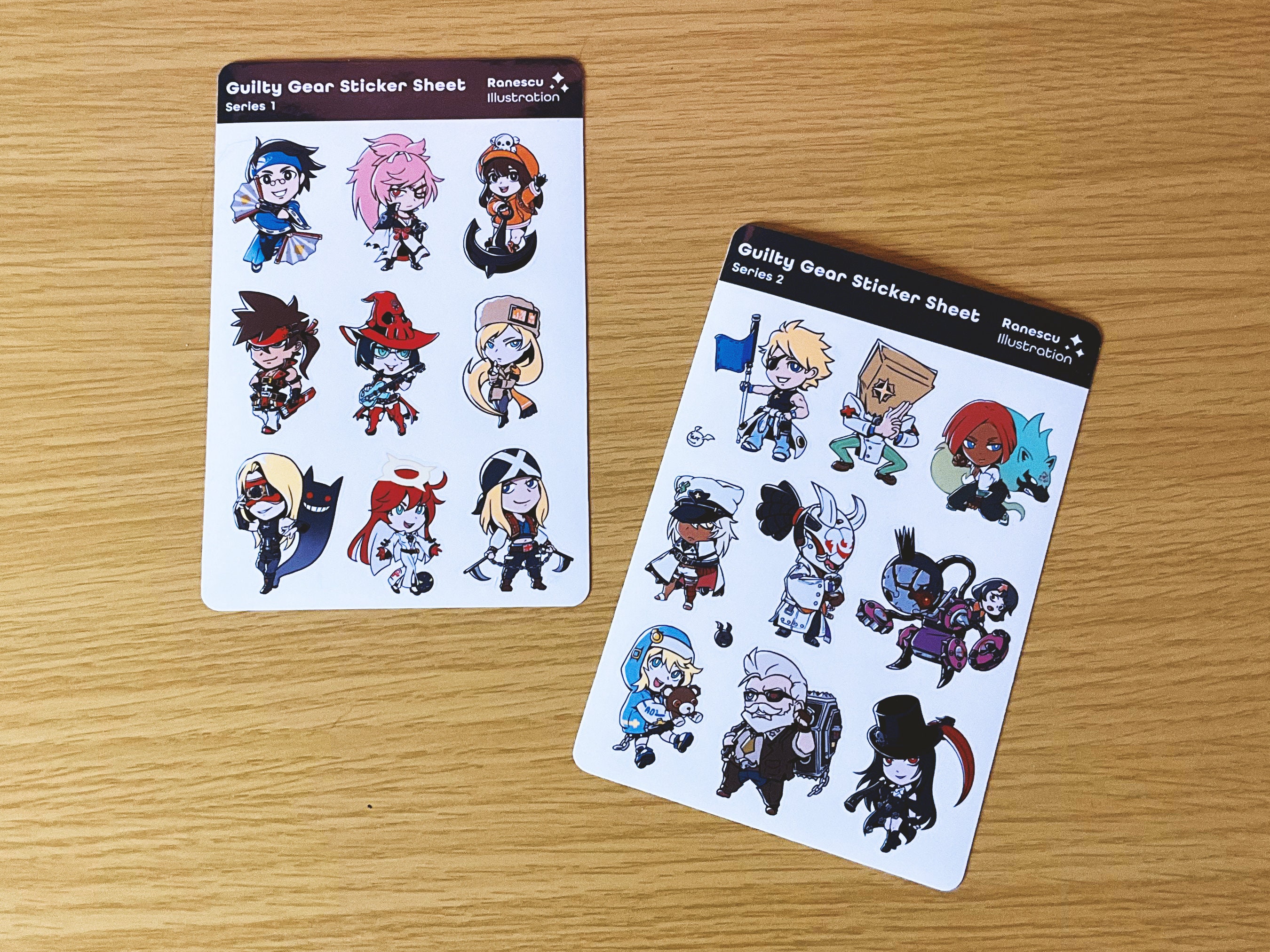 Guilty Gear Sticker Sheets - Etsy