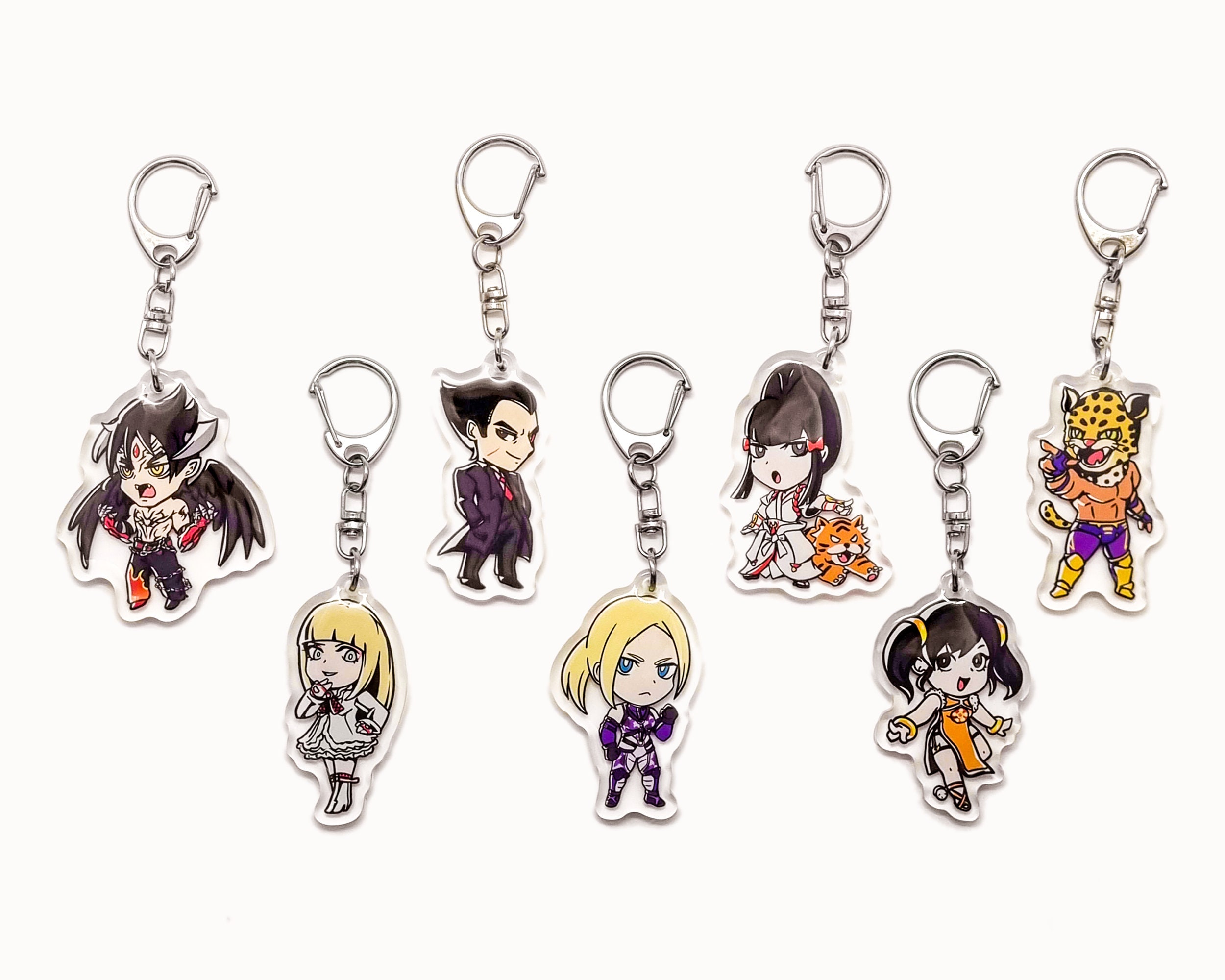 Tekken Keychains - Etsy