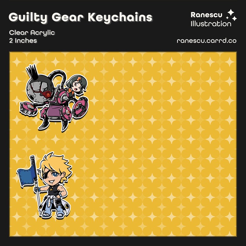 Guilty Gear Keychains - Etsy