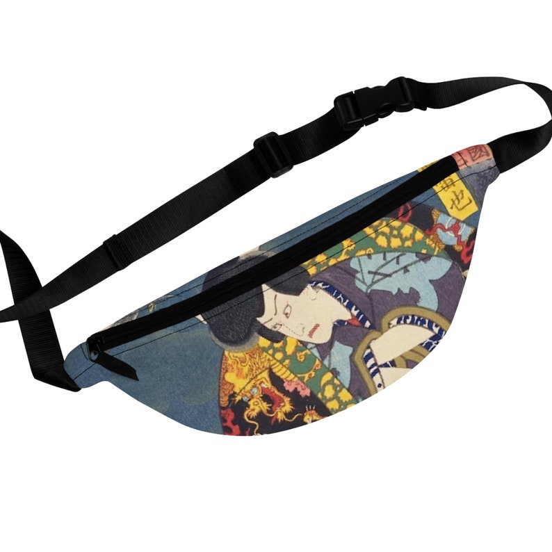 Japanese Kabuki Ninja Samurai Fanny Pack Asian Fanny Pack - Etsy