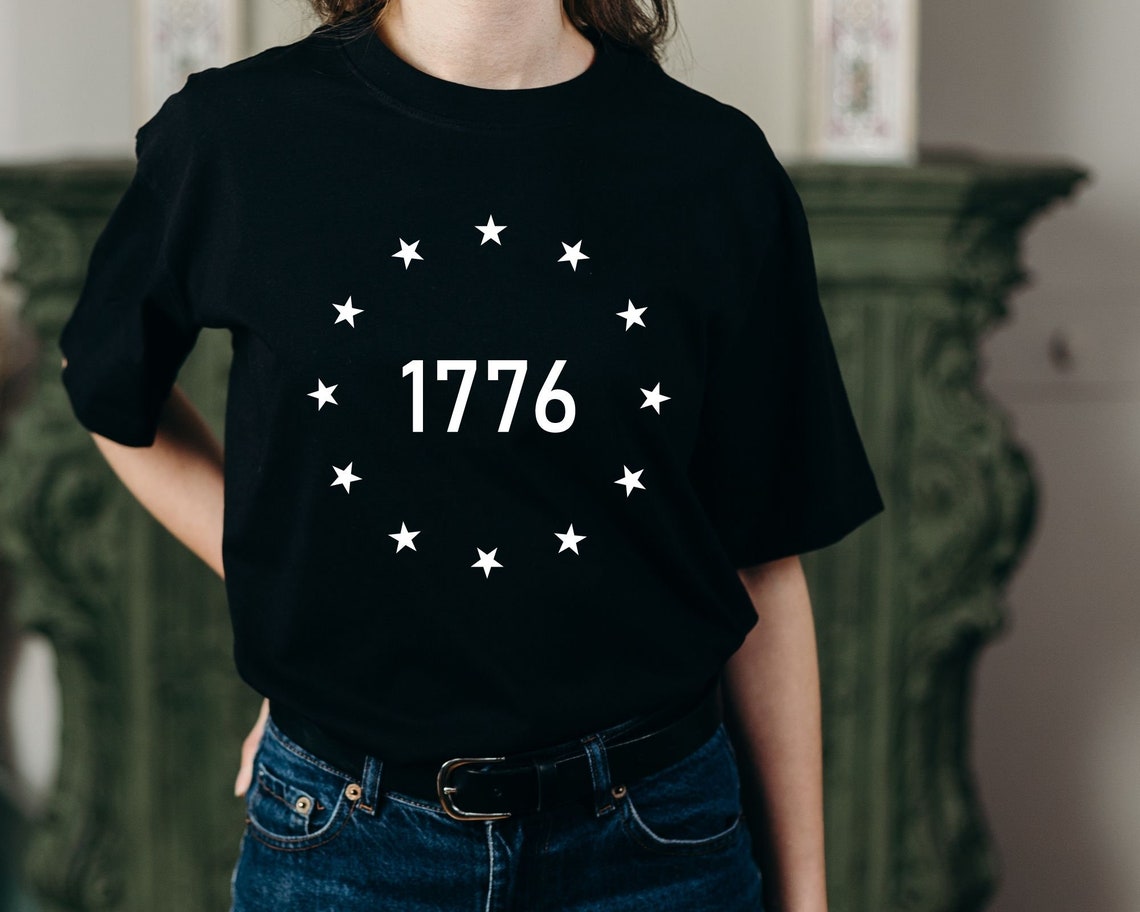 1776 Svg 13 Stars Svg in Circle Distressed Usa Flag Svg - Etsy