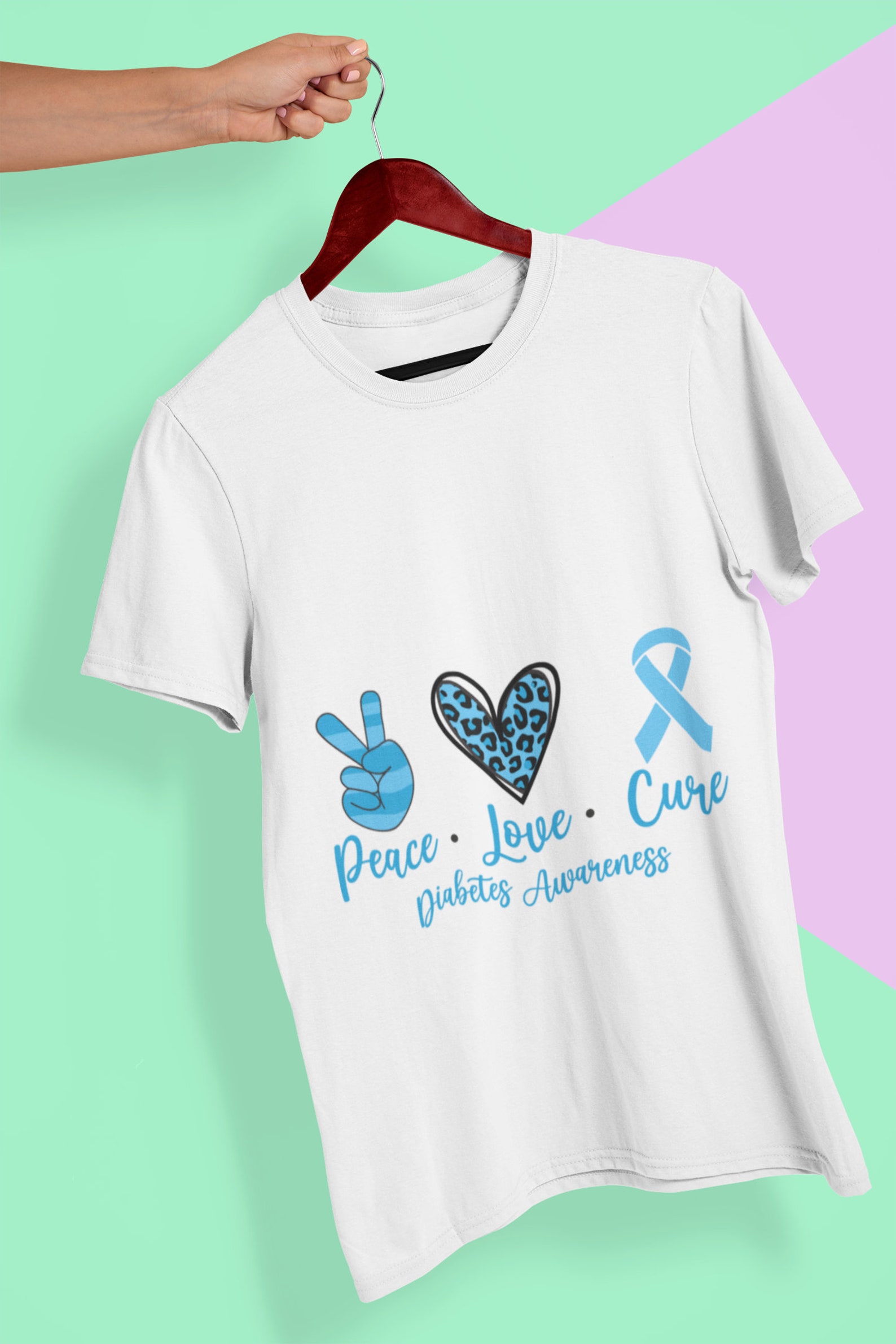 Diabetes Awareness Bundle Svg Diabetic Flag Svg Blue Ribbon - Etsy