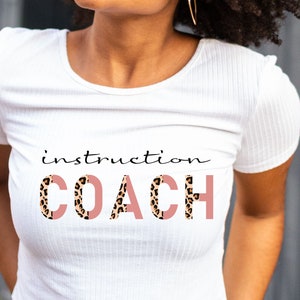 Instructional Coach Svg Bundle, Back to School Svg, Teacher Leopard ...