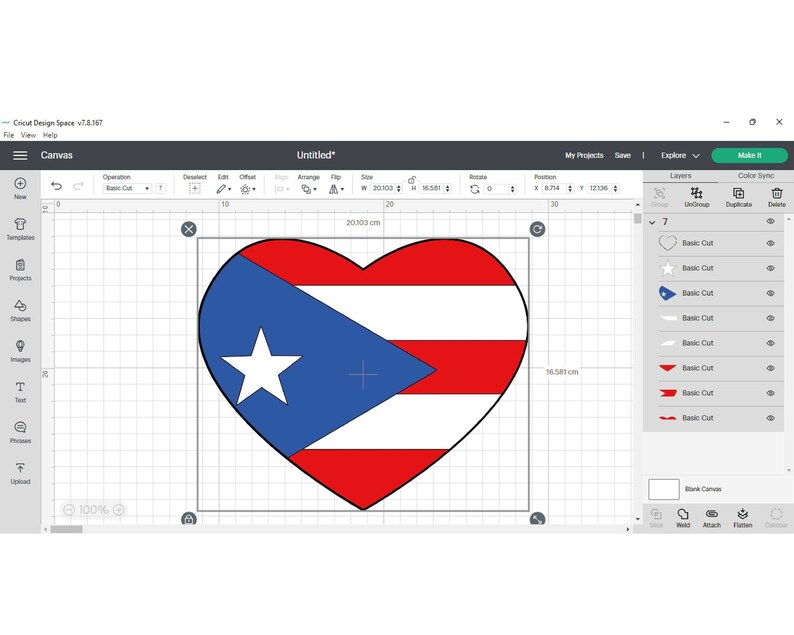 Puerto Rico Svg Flag Latina Svg For Cricut Instant Download Etsy