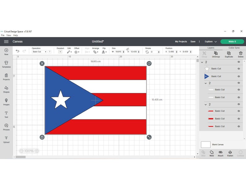 Puerto Rico Svg Flag Latina Svg For Cricut Instant Download Etsy