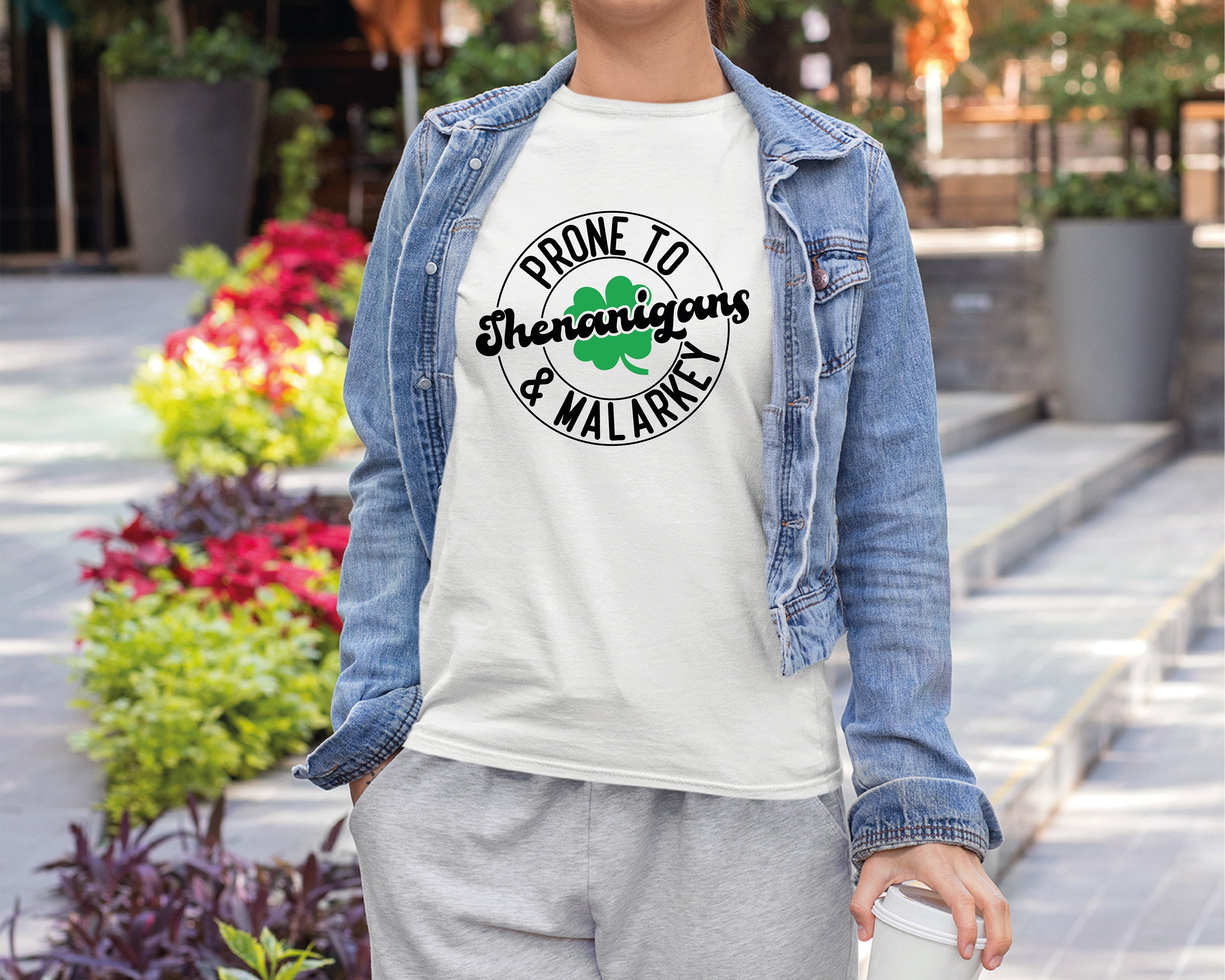 Saint Patricks Day Svg Prone to Shenanigans and Malarkey Svg - Etsy