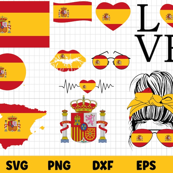 Spanish Svg - Etsy