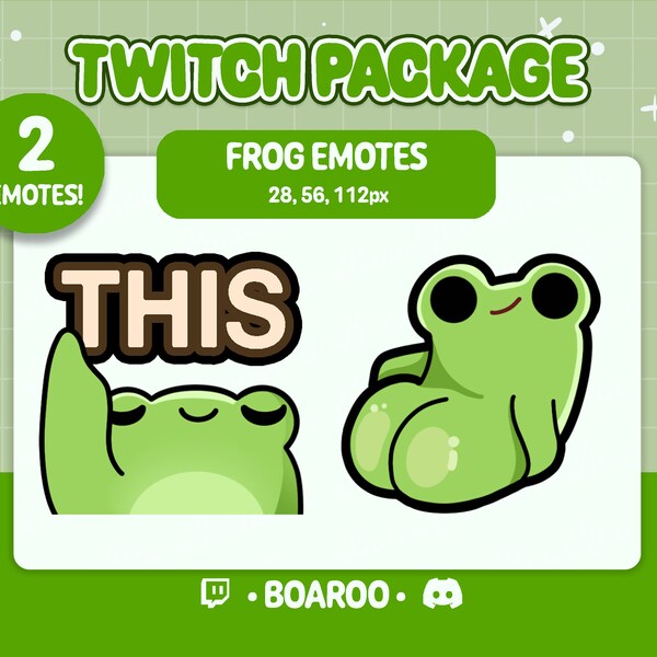 Frog Twerk Emote - Etsy