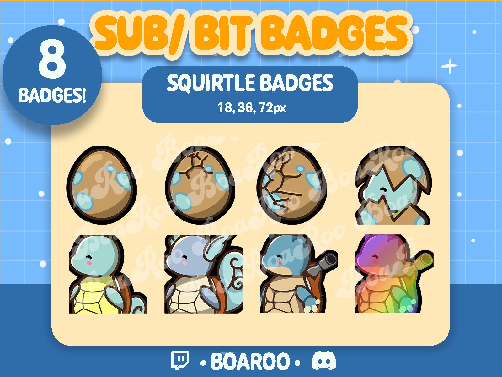 8 Bit Pokemon Badges