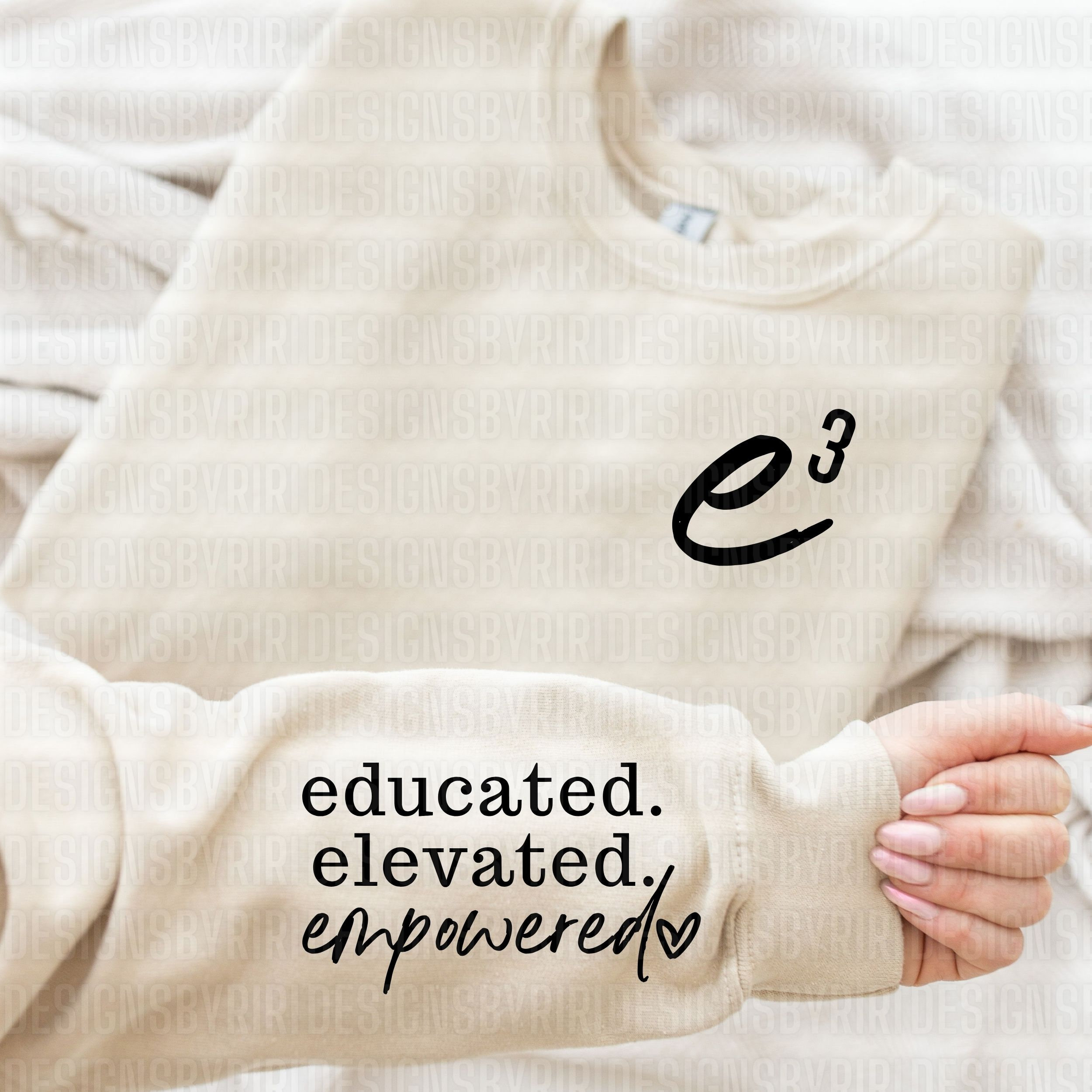 Educated Elevated Empowered SVG, Women Empowerment, Strong Woman Svg ...