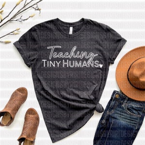 Teaching Tiny Humans Svg Teacher Svg Best Teacher Svg Prek - Etsy