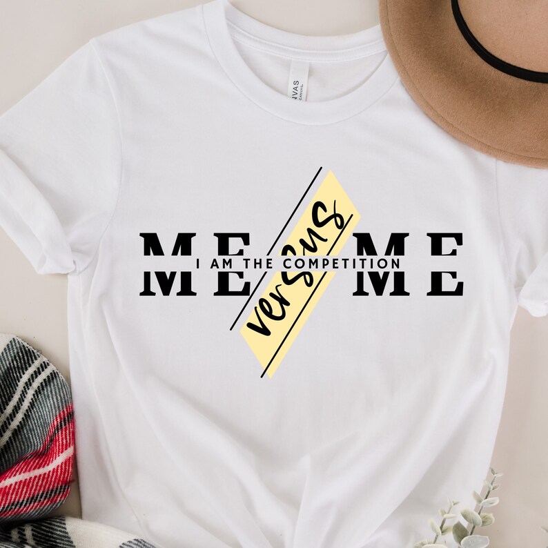 Me Vs Me SVG PNG PDF Motivation Svg Entrepreneur Svg - Etsy