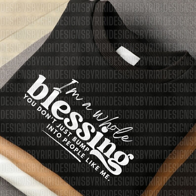 I'm A Whole Blessing Svg, Affirmation Svg, Manifest Svg, Self Love Svg ...