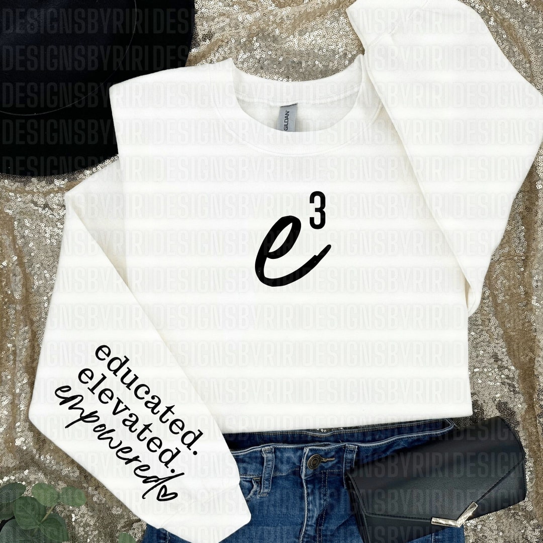 Educated Elevated Empowered SVG, Women Empowerment, Strong Woman Svg ...