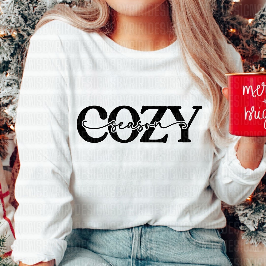 Cozy Season SVG PNG PDF, Get Cozy Svg, Merry Christmas Svg, Christmas ...