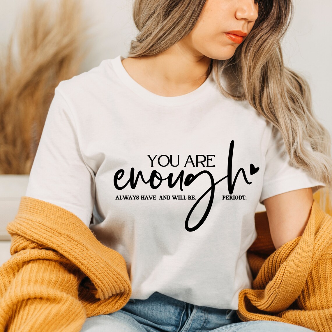 You Are Enough SVG PNG PDF Self Love Svg Motivational Svg - Etsy