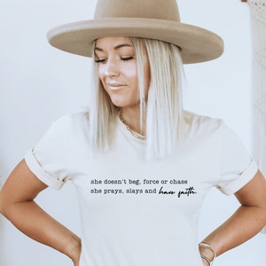 Have Faith Svg, She Doesnt Beg, Force, Chase Svg, I Am She Svg, Inspirational Png ...
