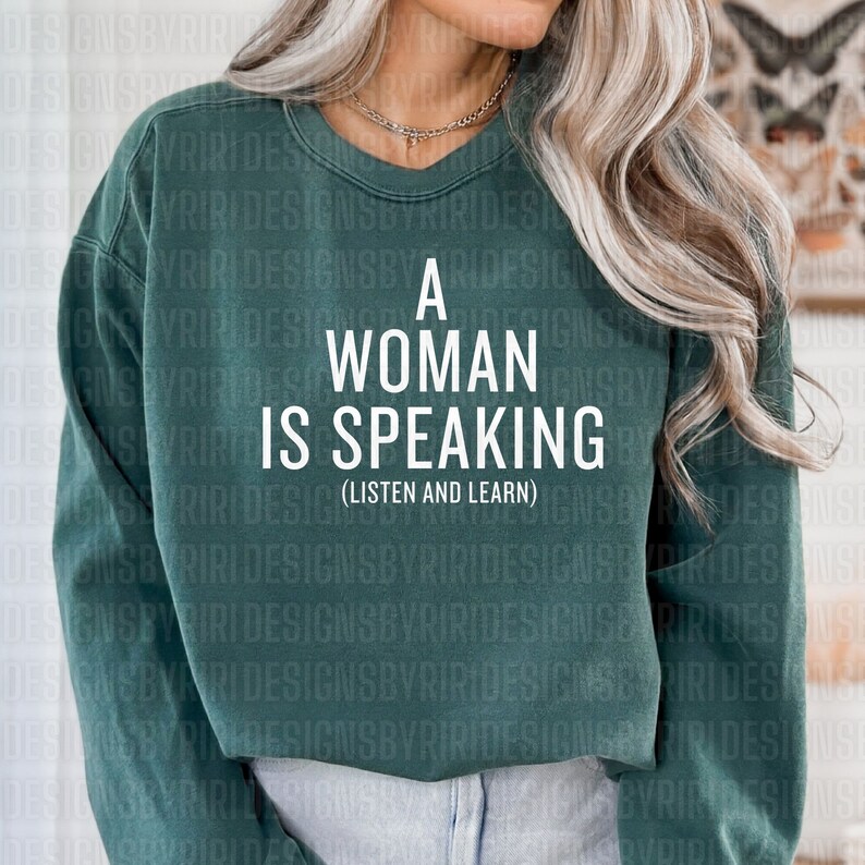 A Woman is Speaking, Woman Svg Designs, Strong Woman Png, She is Strong ...