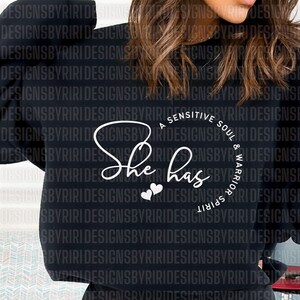 She Has Svg, Warrior Spirit Svg, Sensitive Soul, I Am She Svg, Focused ...