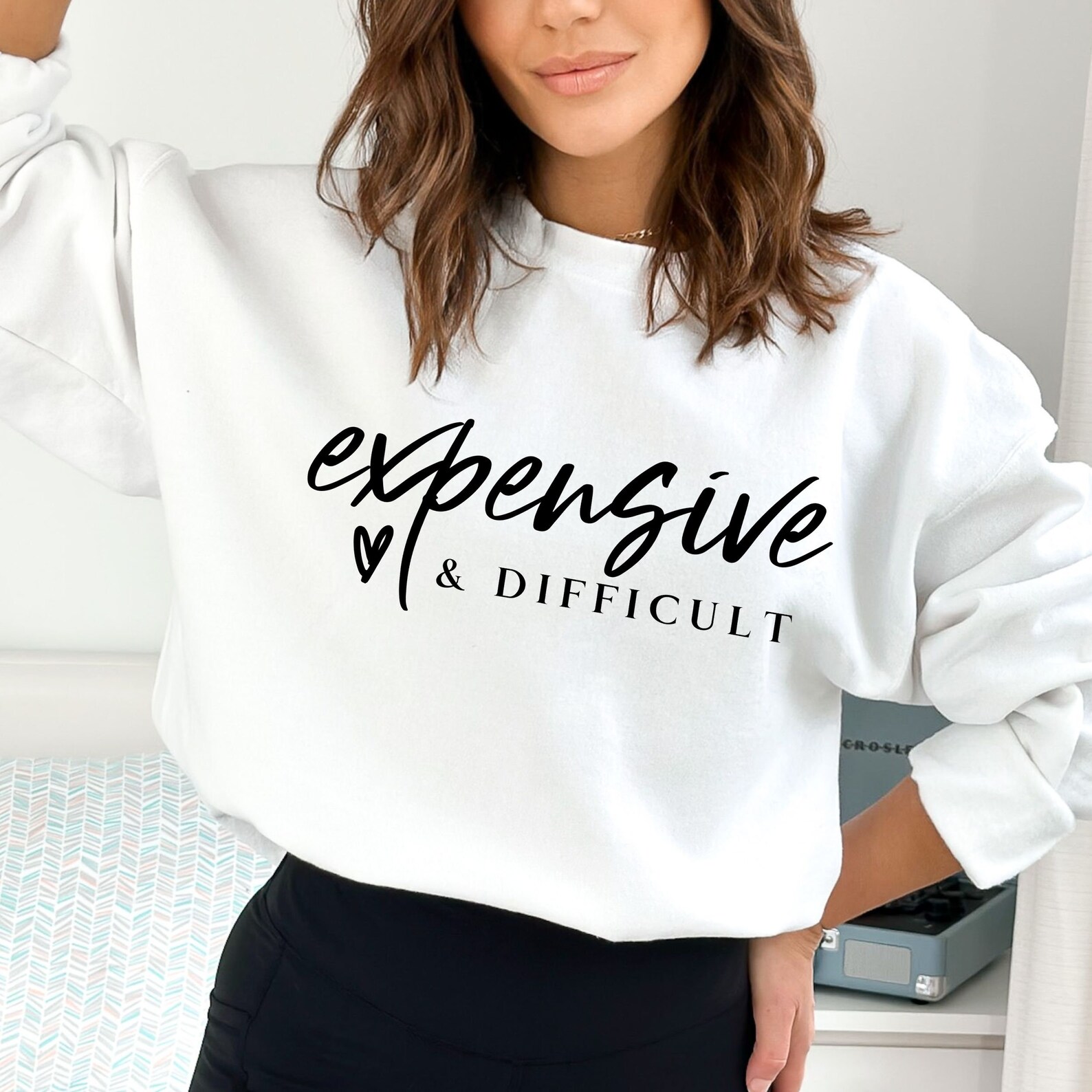 Expensive and Difficult Svg Png Pdf, Funny Womens Sublimation Design ...