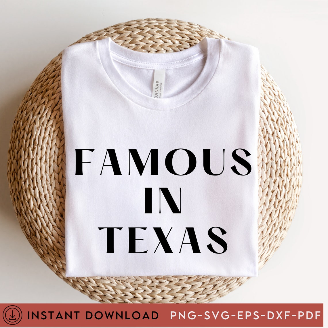 Famous in Texas SVG Funny Quotes Svg Famous Svg Texas Svg | Etsy