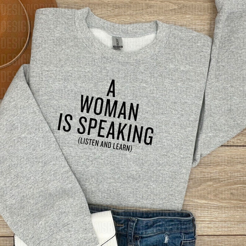 A Woman is Speaking, Woman Svg Designs, Strong Woman Png, She is Strong ...