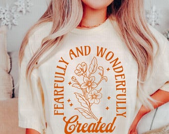 Fearfully and Wonderfully Made Svg Png, Religious Clipart Faith-based ...