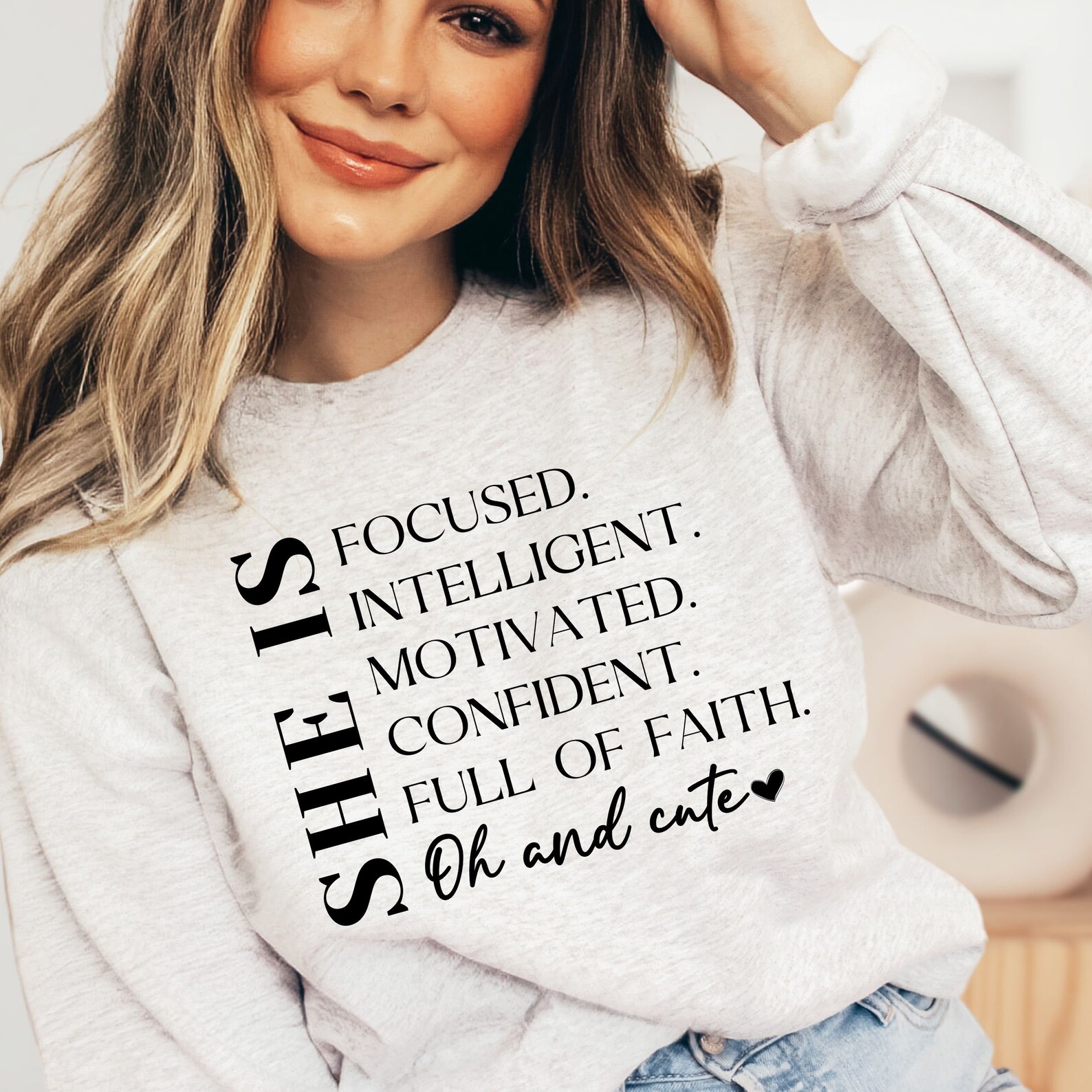 Woman Affirmation Svg She is Svg I Am She Svg She is Me - Etsy