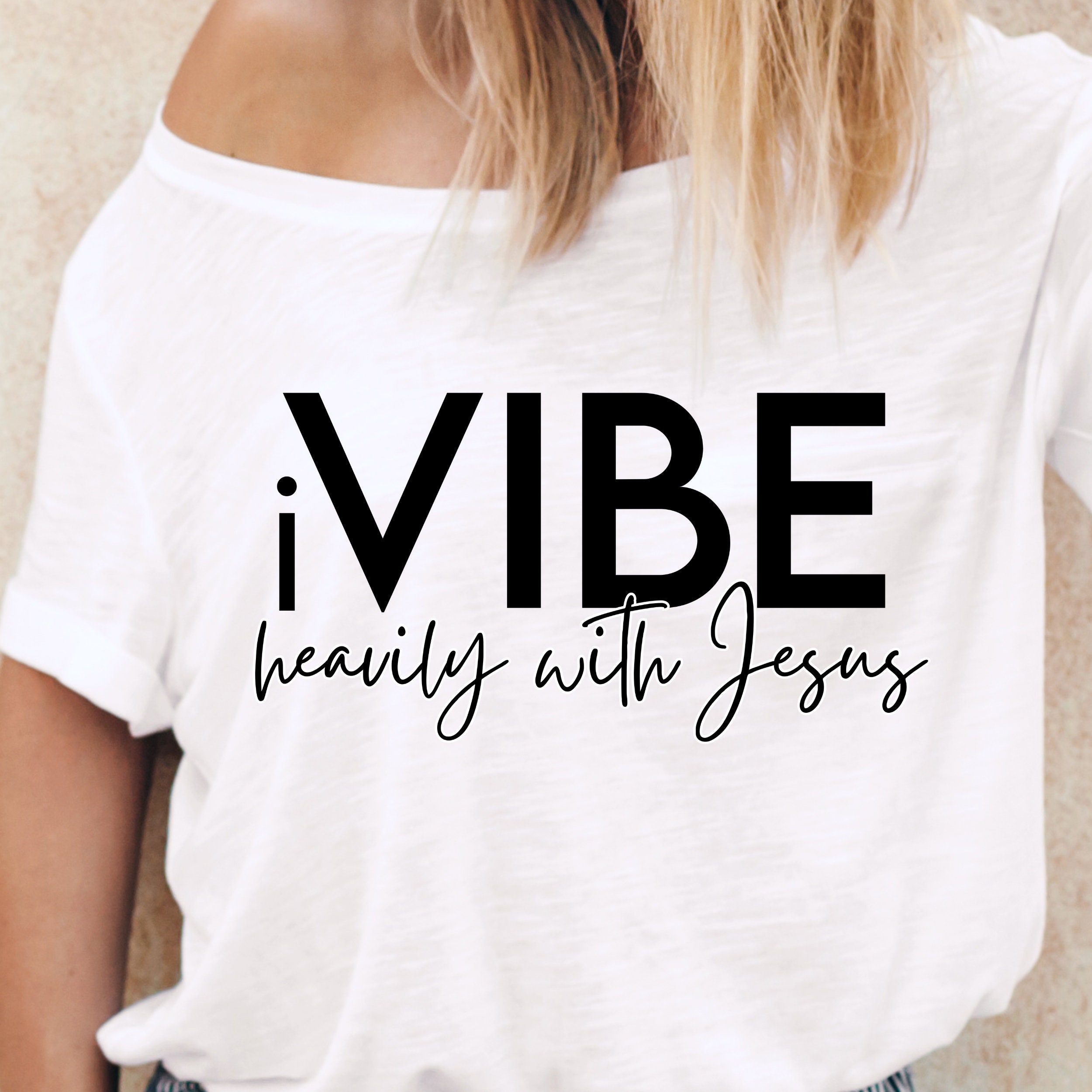 Ivibe With Jesus Svg Bible Verse for Shirt Bible Scripture - Etsy