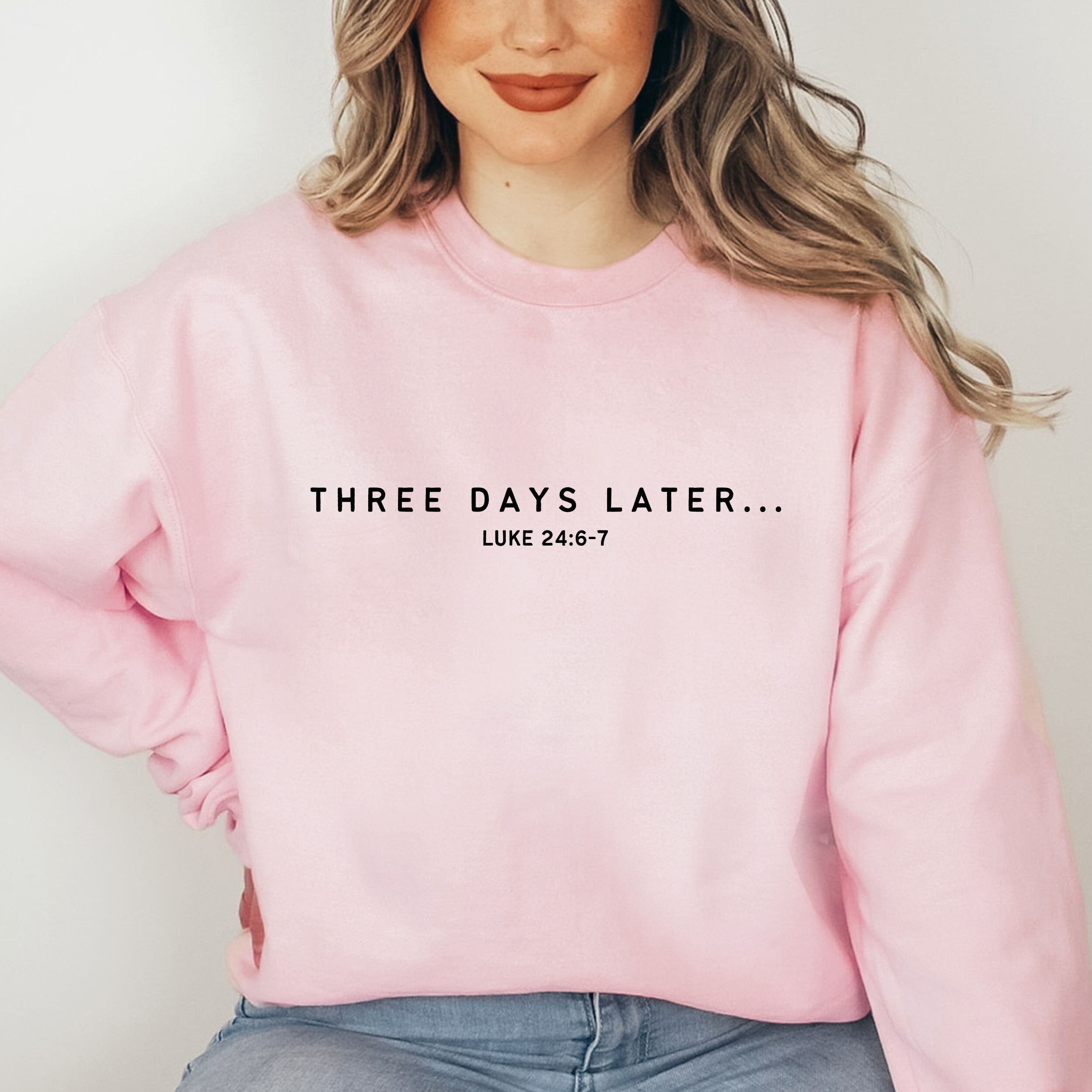Three Days Later SVG PNG PDF Easter Shirt Svg Christian Svg - Etsy