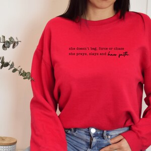 Have Faith Svg, She Doesnt Beg, Force, Chase Svg, I Am She Svg, Inspirational Png ...