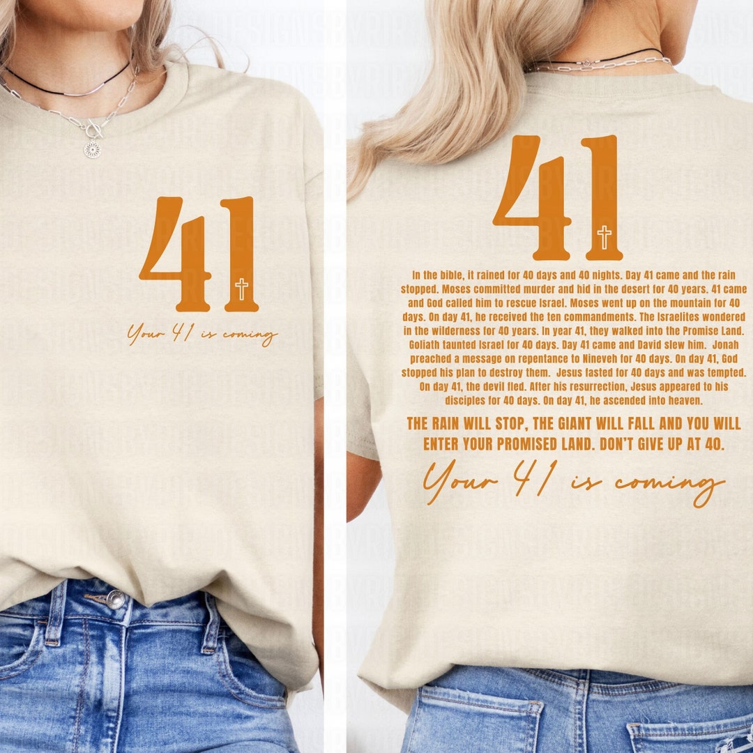 Your 41 is Coming Png, Jesus Svg, Bible Svg, Christian SVG Digital ...