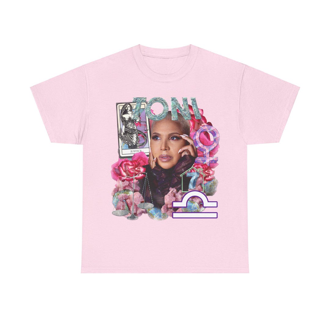 Toni Braxton Unisex T Shirt Vintage Zodiac Astrology Tee Libra - Etsy