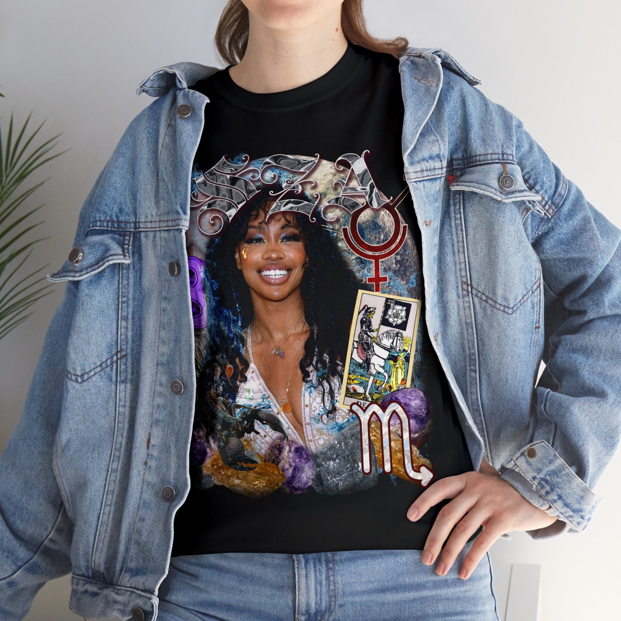 SZA Unisex T Shirt Vintage Zodiac Astrology Tee Scorpio - Etsy