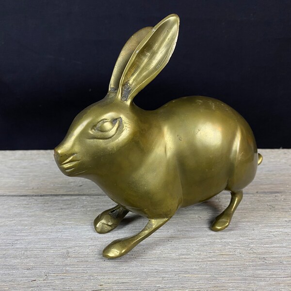 Brass Rabbit - Etsy