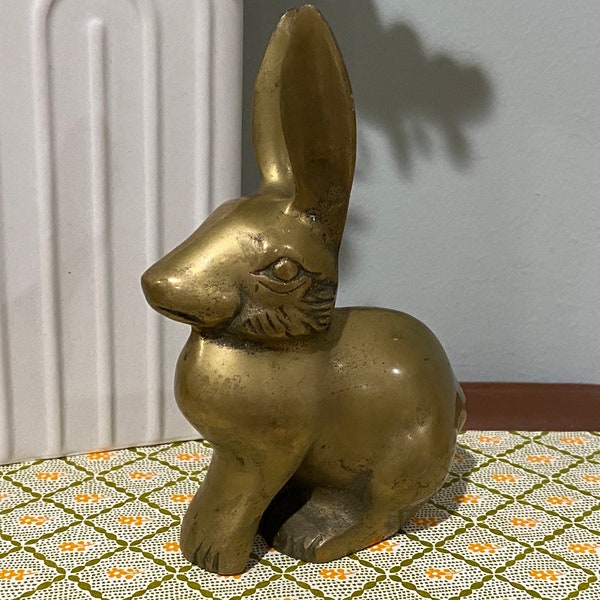 Brass Rabbit - Etsy