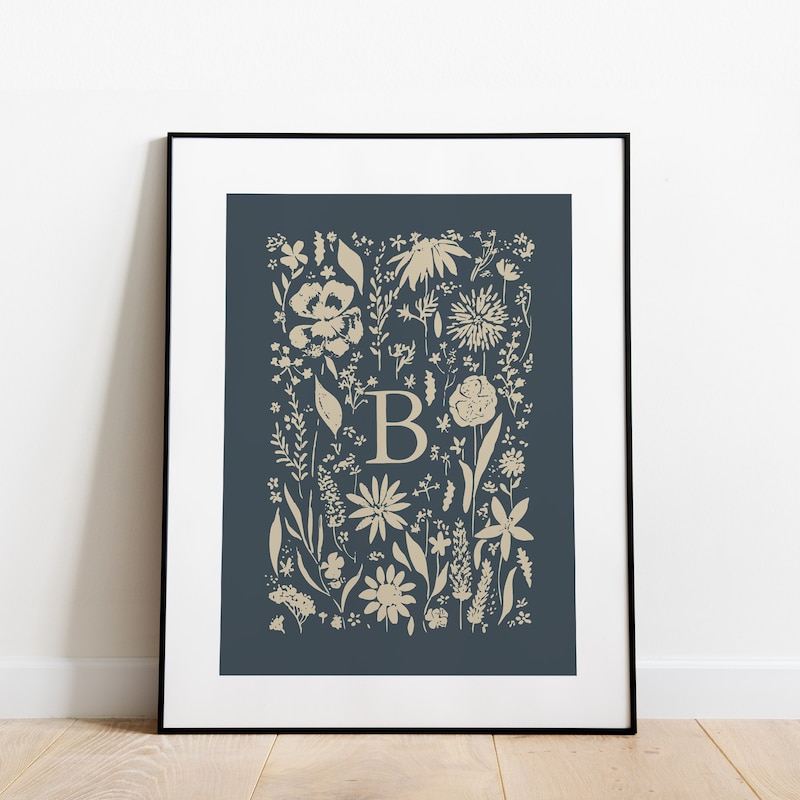 Letter B Poster - Etsy