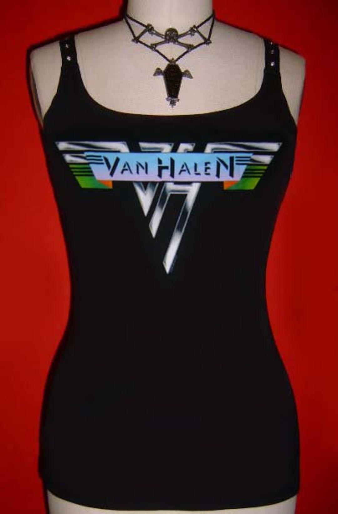 VAN HALEN Diy Tank Top 80s Metal 1978 Music Shirt Xs S M L Xl - Etsy