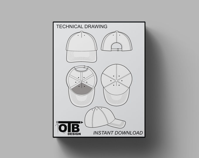 Trucker Hat Tech Pack - Etsy Canada