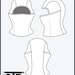 Compression Ski Mask Balaclava Shiesty Vector Technical Drawing ...