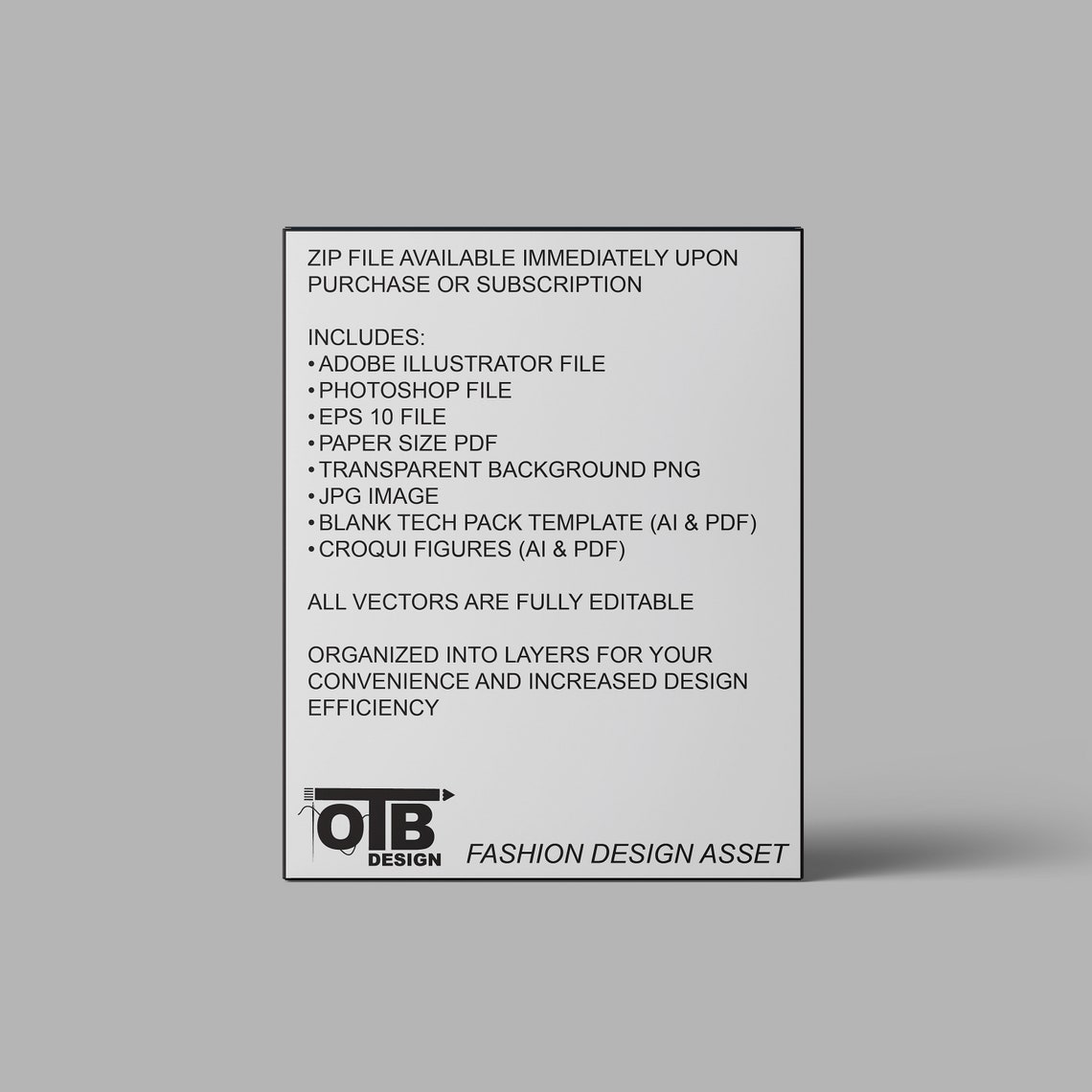 Cafe Racer Motorcycle Jacket Vector Flat Technical Drawing Illustration ...